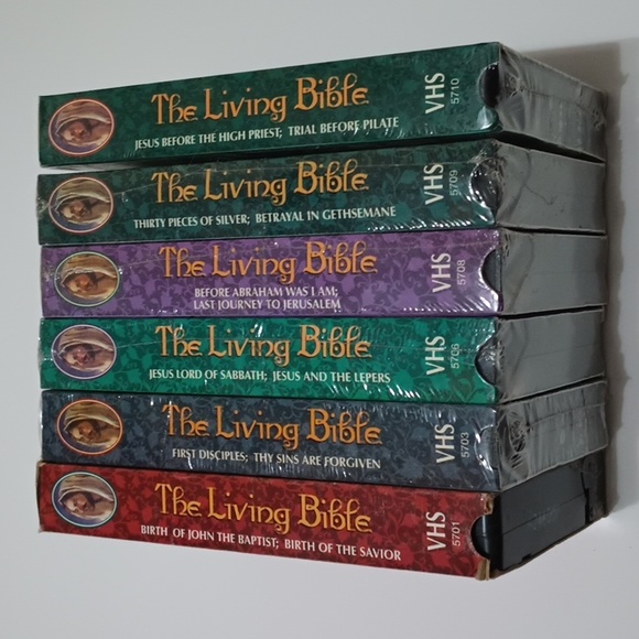 Media The Living Bible Series Vhs Poshmark